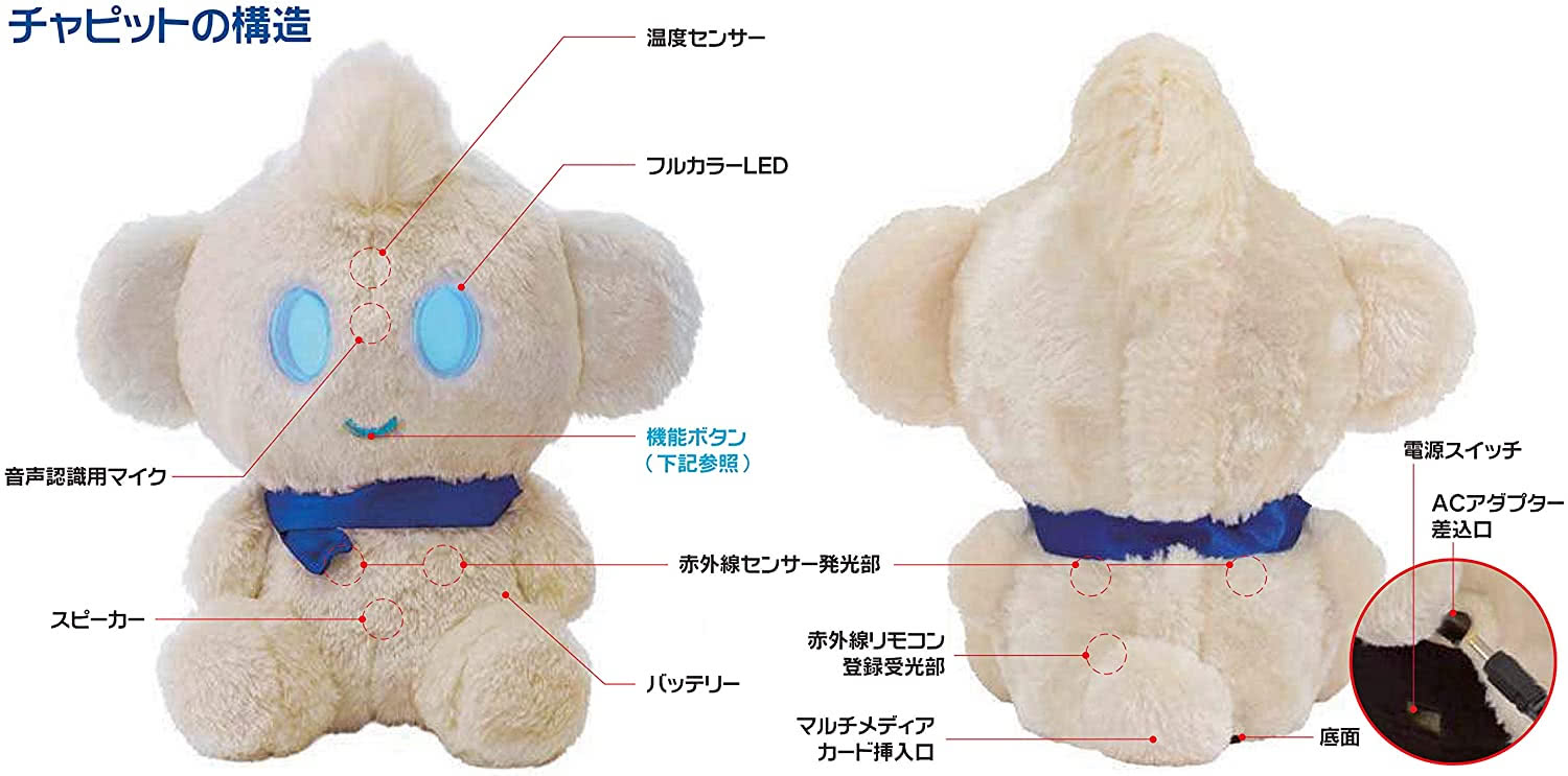 Capit-チャピットの評価：AI・ネットなしで長文認識できる会話ロボ｜ペットロボットショップ